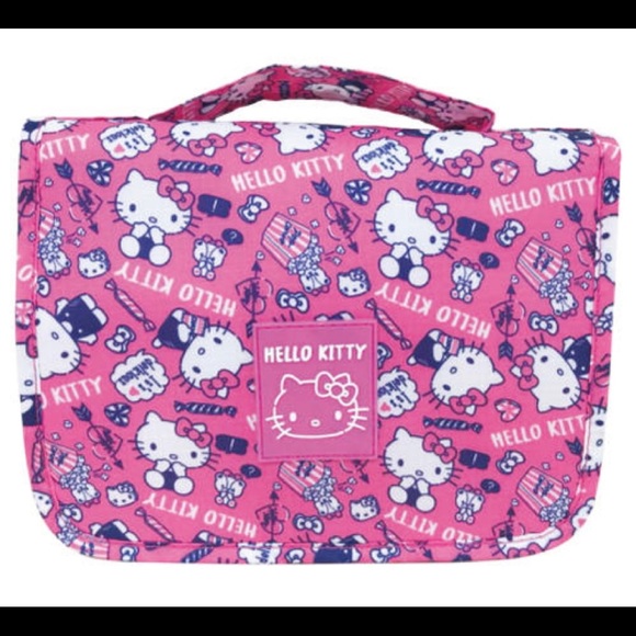 Hello Kitty | Accessories | Hello Kitty Cosmetic Travel Bag | Poshmark